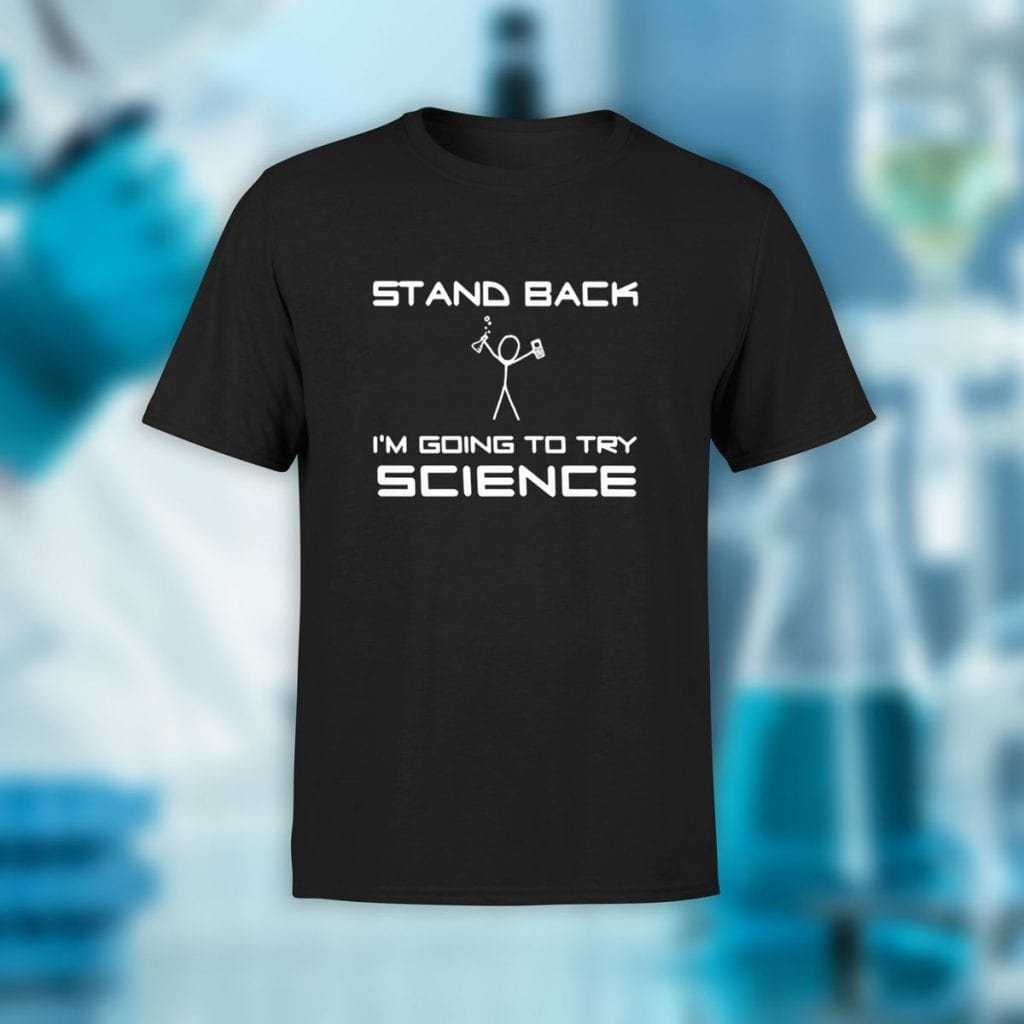 Funny T-Shirts. "Science" Unisex T-Shirt. 100% Ultra Cotton.