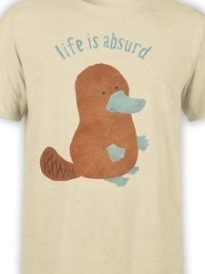 Funny T-Shirts. "Life Is Absurd" Unisex T-Shirt. 100% Ultra Cotton.