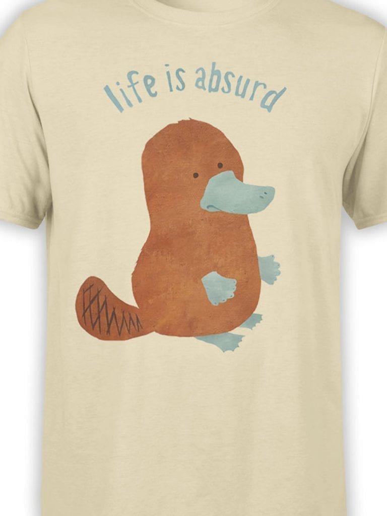 Funny T-Shirts. "Life Is Absurd" Unisex T-Shirt. 100% Ultra Cotton.