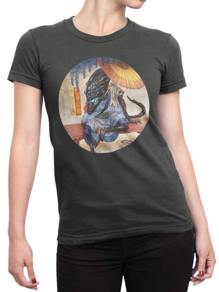 Alien Shirt. "Xenomorph Zen Garden" Unisex T-Shirt. 100% Cotton. High ...
