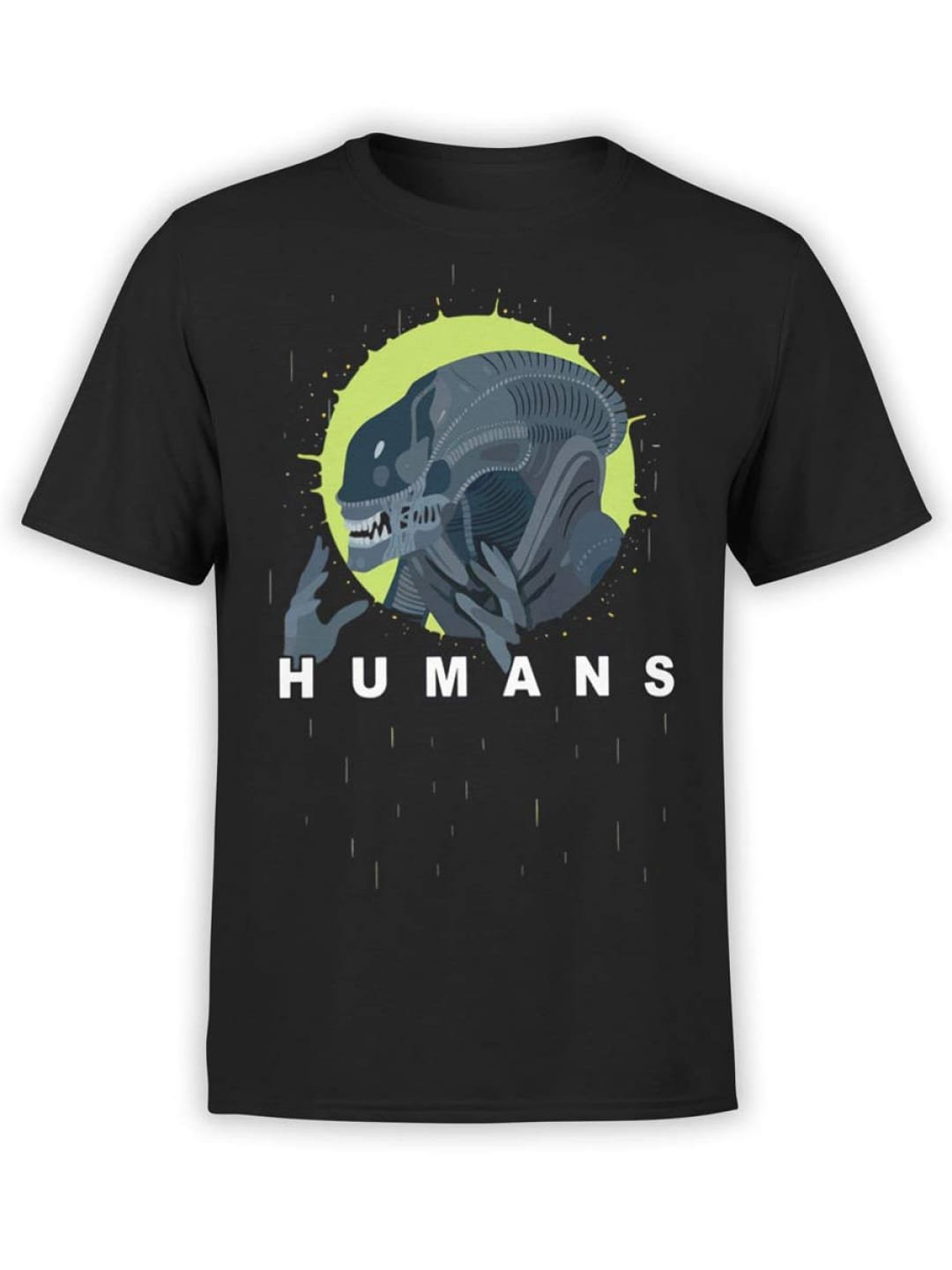 Alien Shirt. "Humans" Unisex T-Shirt. 100% Ultra Cotton. High Quality ...
