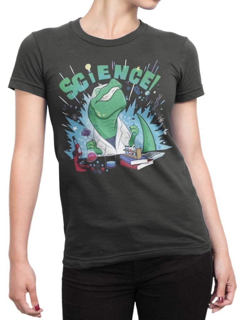 Science T-Shirts. "Science T-Rex" Unisex T-Shirt. 100% Ultra Cotton.