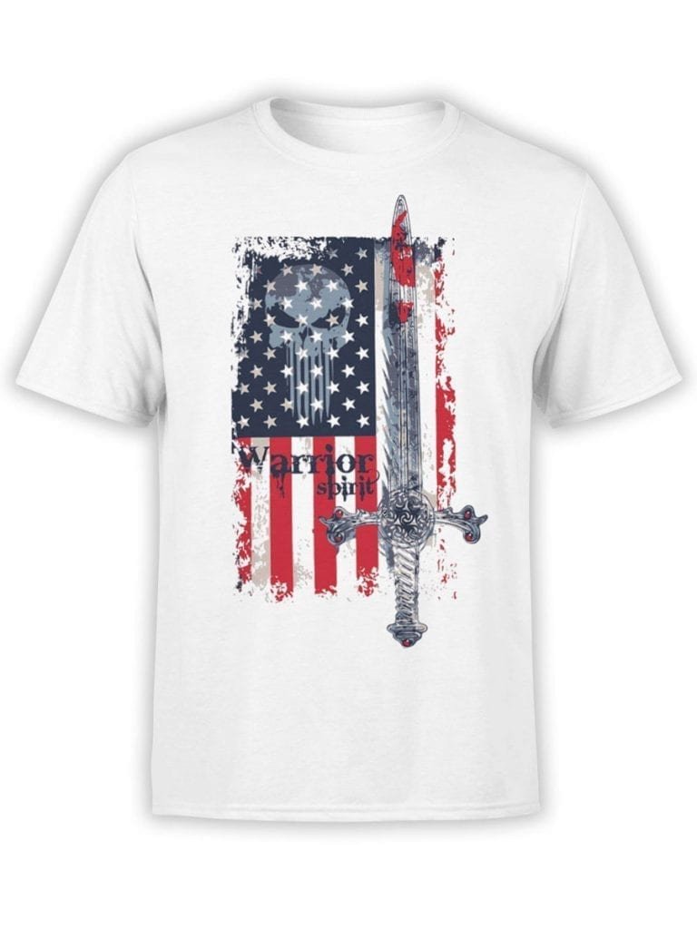 Patriotic Shirts. "Warrior Spirit" Unisex T-Shirt. 100% Cotton. High ...