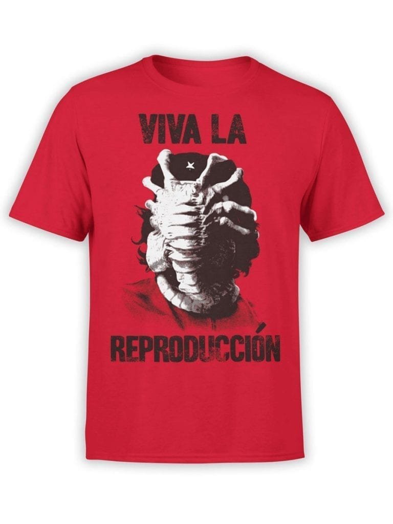 Alien Shirt. "Reproduccion" Unisex T-Shirt. 100% Cotton. High Quality.