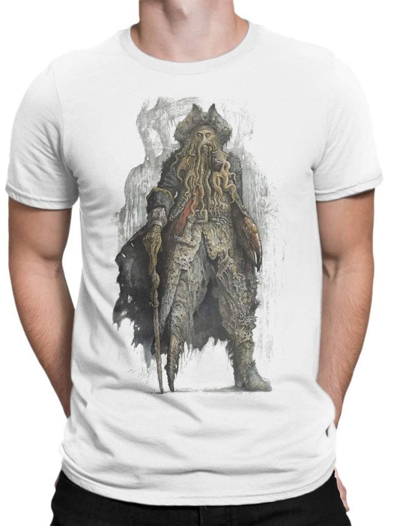Pirates Of The Caribbean T-Shirt | Davy Jones | Unisex