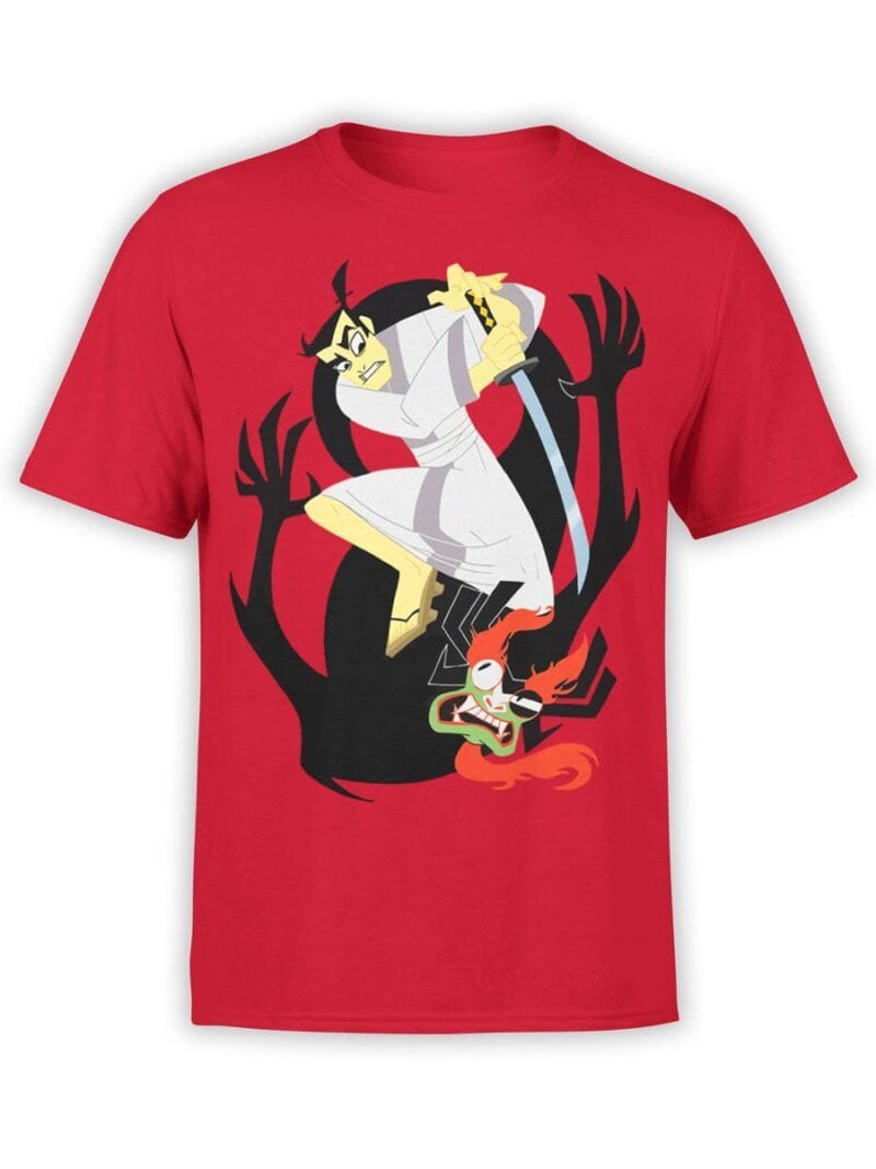 Samurai Jack T-Shirt | Battle | Awesome Cartoon Shirts #1