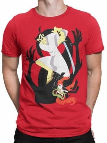 Samurai Jack T-Shirt | Battle | Awesome Cartoon Shirts #1