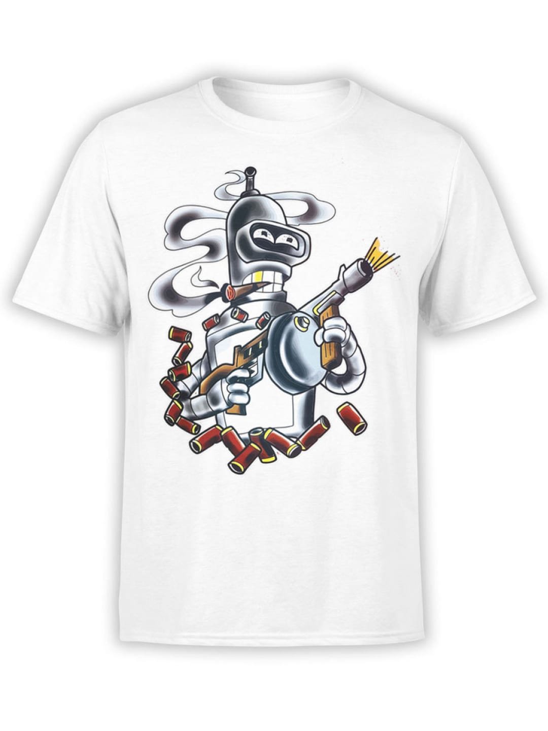 Futurama T-Shirt | Bender Hipster | Best Cartoon Shirts #1