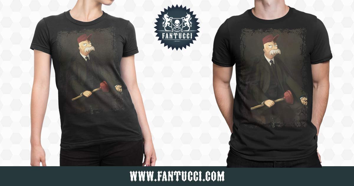 Futurama T-Shirt | Mr Scruffy Scruffington | Cartoon Shirt