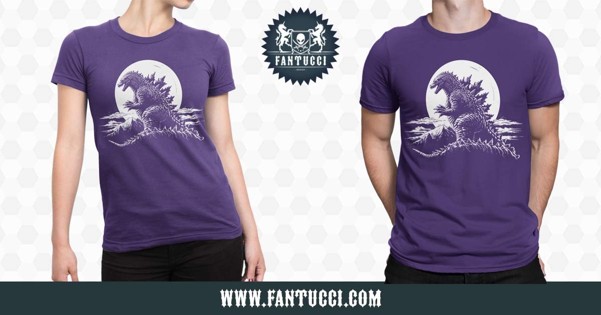Purple Godzilla T-Shirt | Unisex | Best Fantucci Shirts